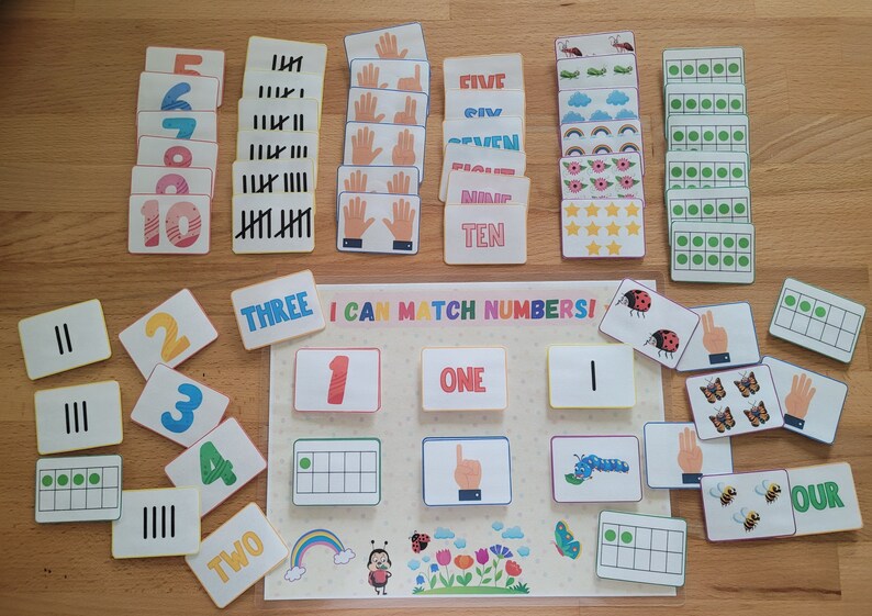 Preschool Numbers Activity | Toddler | Homeschool | Learning Numbers ...