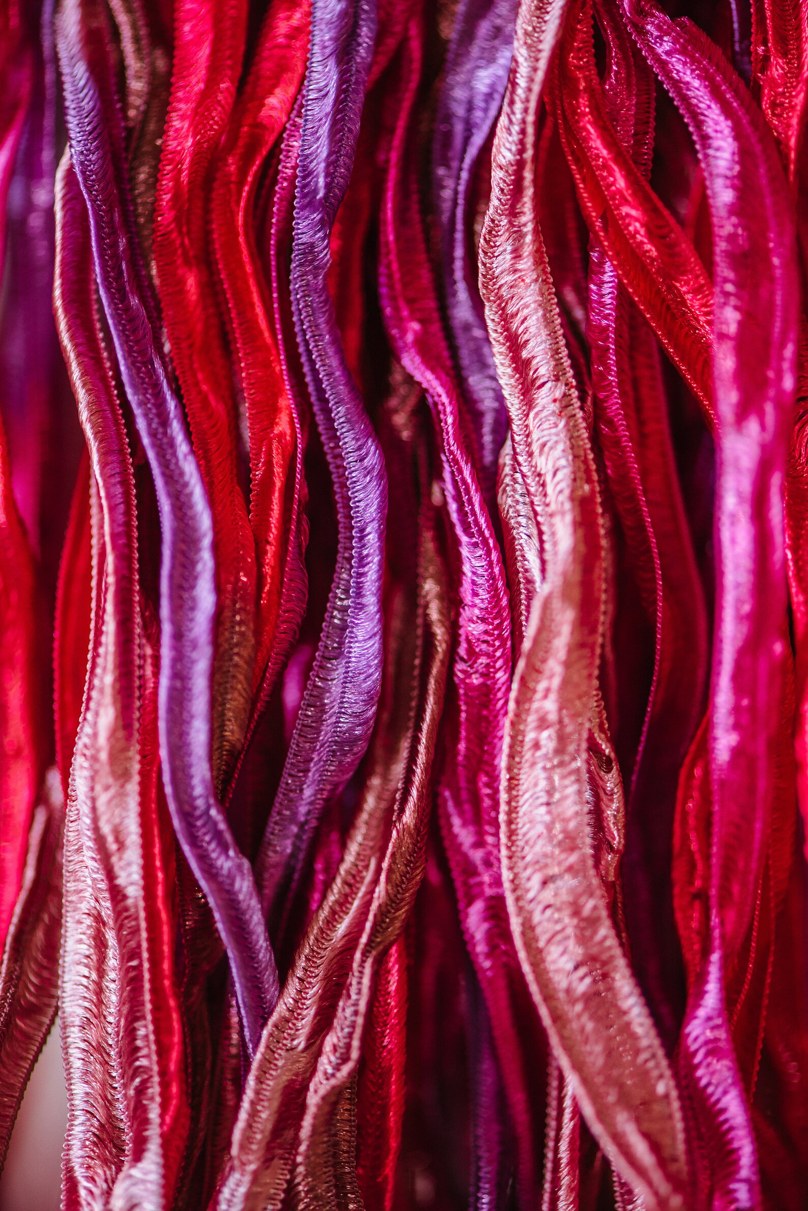 Red Flare Braid Ribbons Paranda Hair Ribbons Ribbons - Etsy