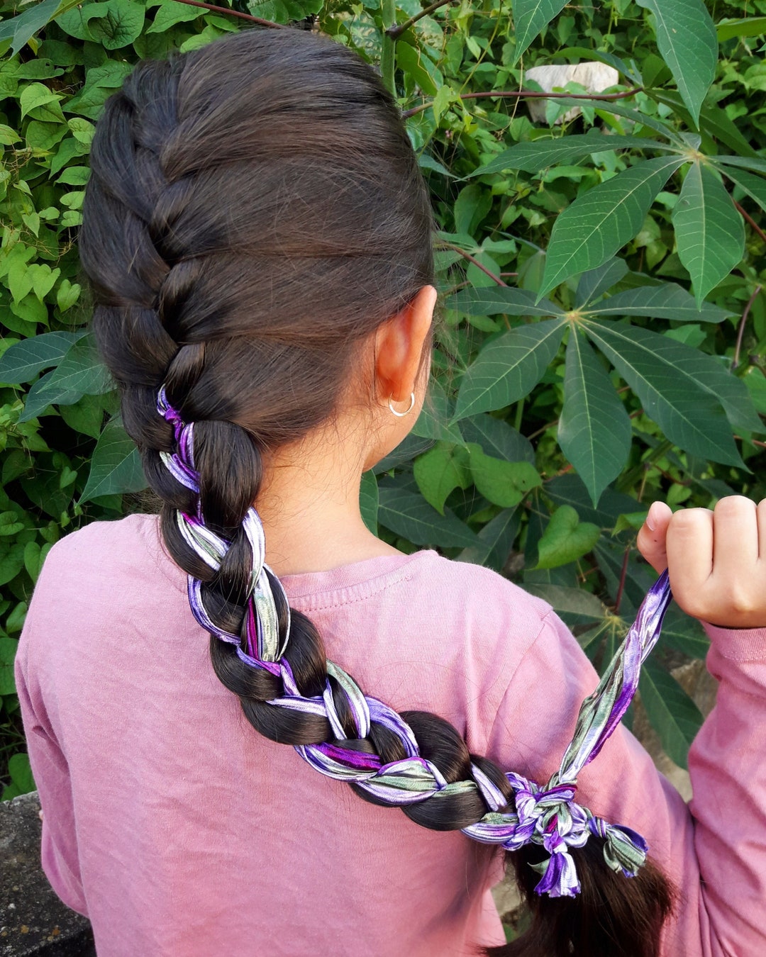 Violets Braid Ribbons Paranda Hair Ribbons Ribbons Hair Accessories ...