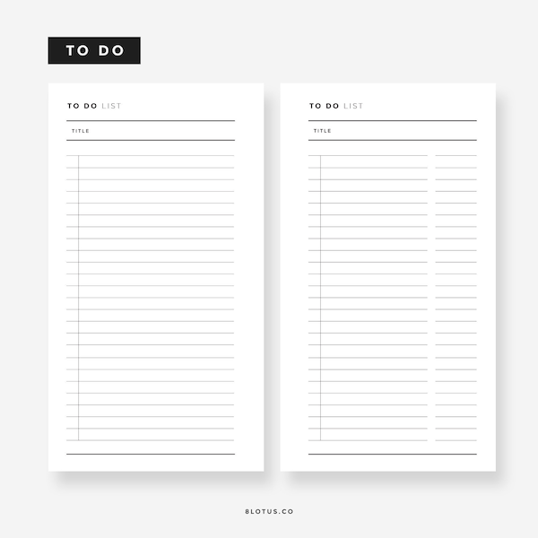 Filofax Printable - Etsy