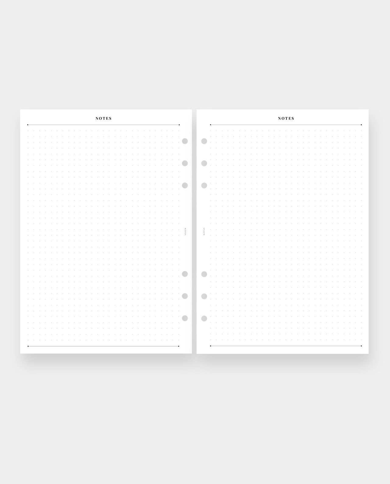 Classic Grid Set A5 - Etsy