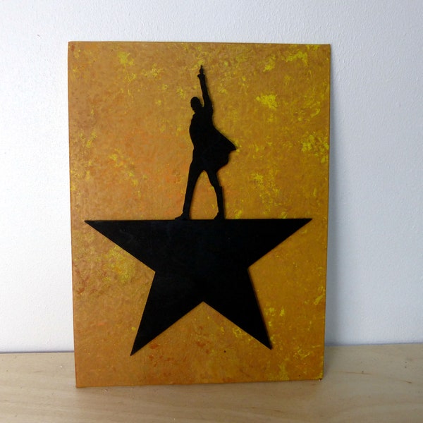 Hamilton Silhouette - Etsy UK