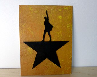 Hamilton Silhouette - Etsy UK