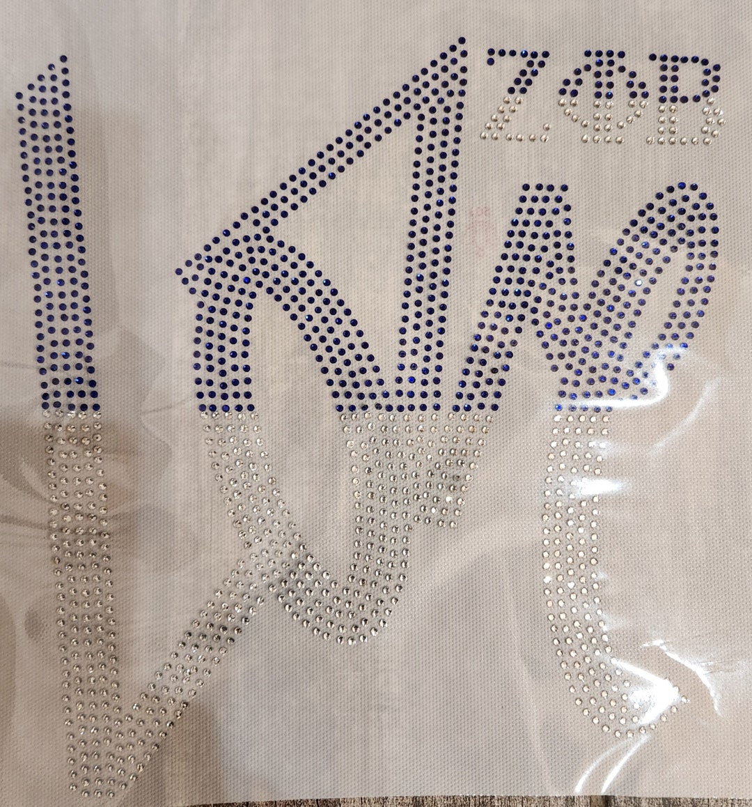 LOVE ZOB Zeta Phi Beta Rhinestone Transfer - Etsy
