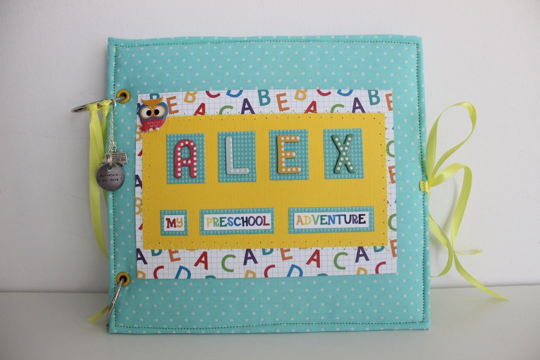 School Album First Day of School Album First Day of School Photo Album ...