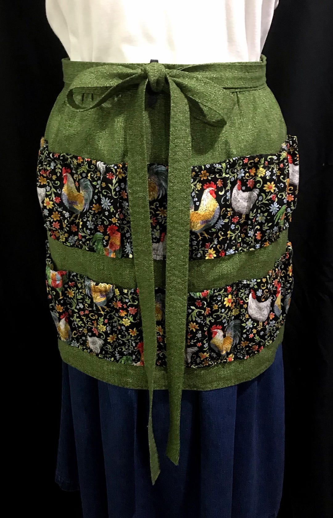 Egg Gathering Apron, Egg Collecting Apron, Egg Pockets, Multicolor ...