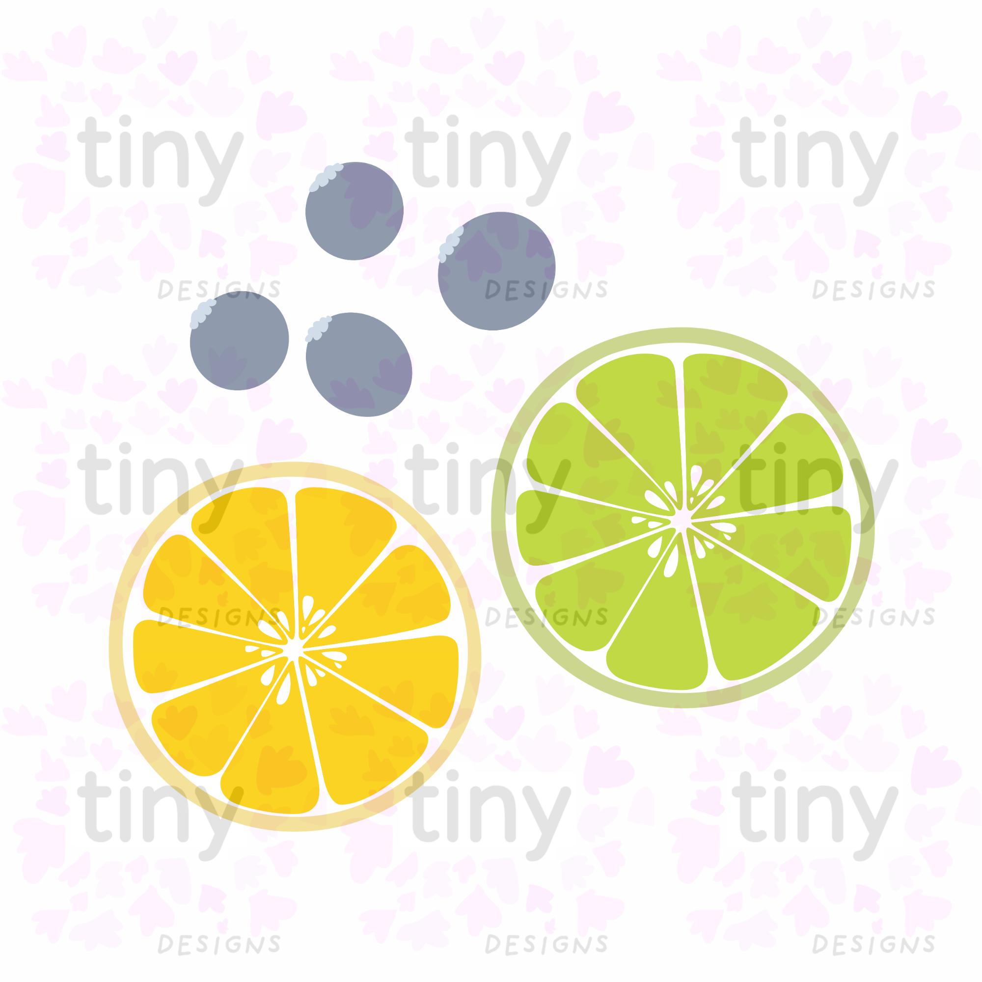 Summer Fruits Clipart Set – 19 PNG + SVG | Watermelon SVG, Summertime ...