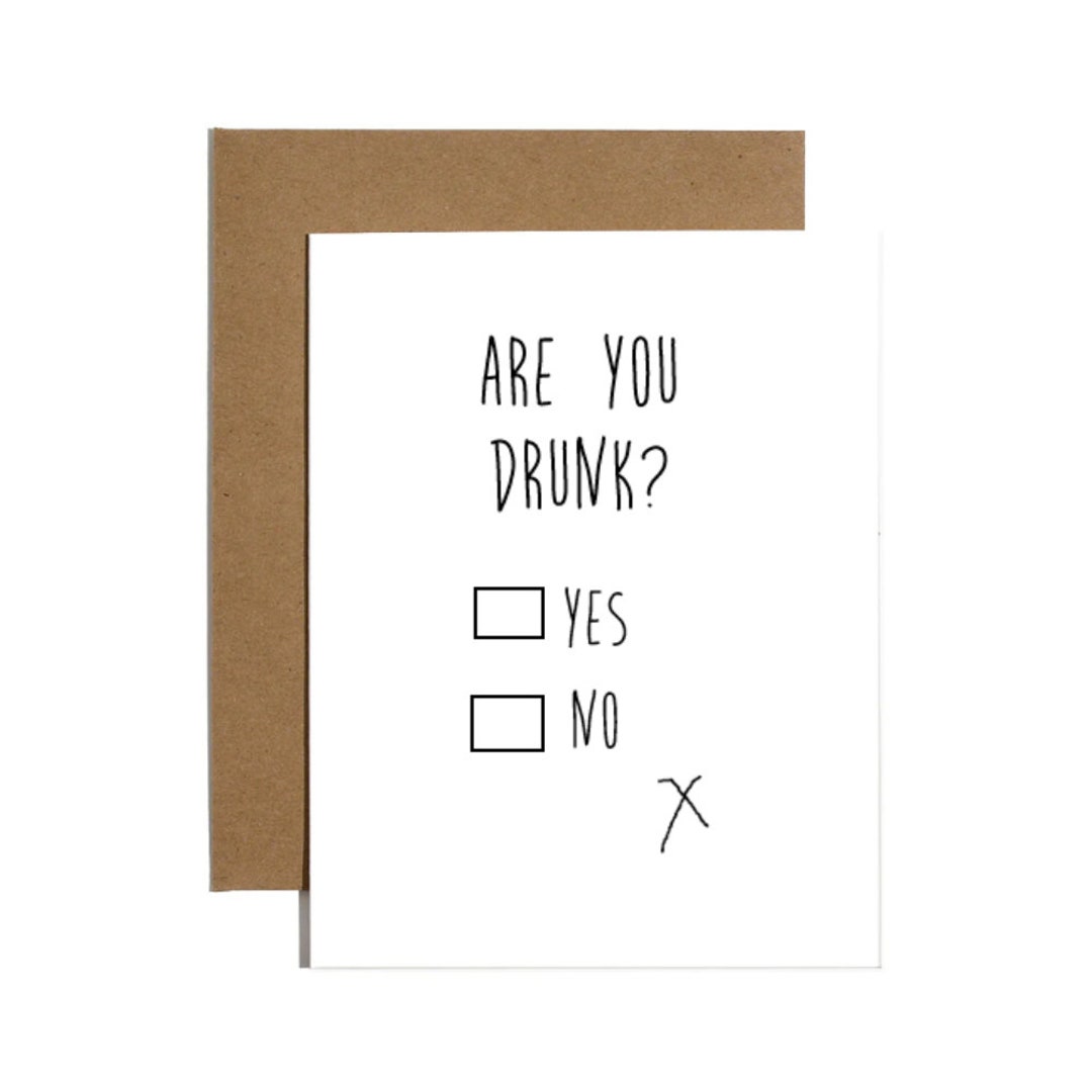 Are You Drunk Funny Birthday Card Drunk Birthday Birthday Etsy are-you-drunk-funny-birthday-card-drunk-birthday-birthday-etsy