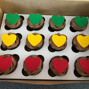 Reggae Rasta Bob Marley Fondant Cupcake Toppers - Etsy