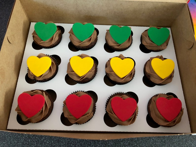 Reggae Rasta Bob Marley Fondant Cupcake Toppers - Etsy