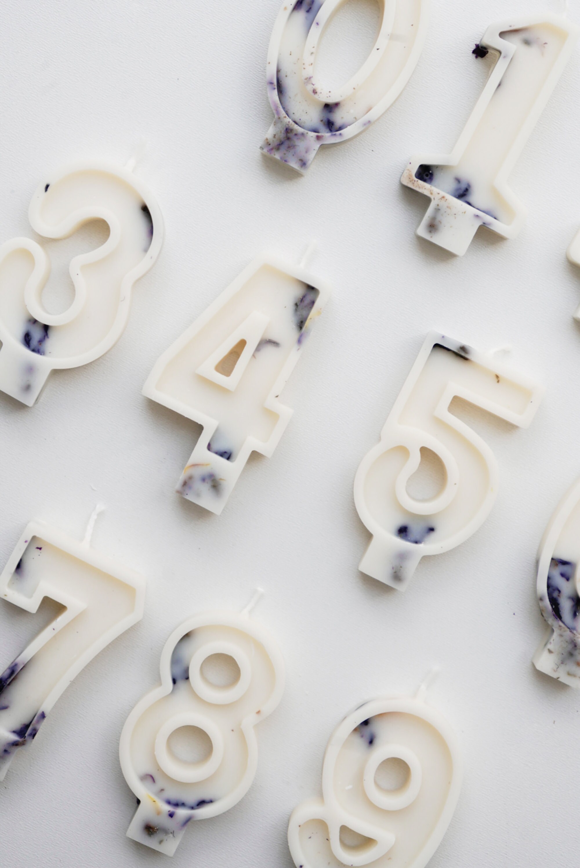 CUSTOM Birthday Number Candles 100% Natural Soy Wax Birthday | Etsy