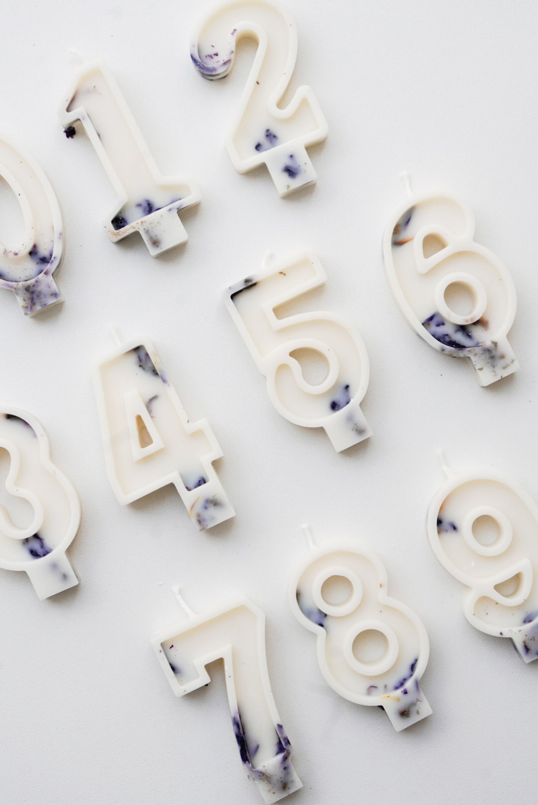 CUSTOM Birthday Number Candles 100% Natural Soy Wax Birthday Candle for ...