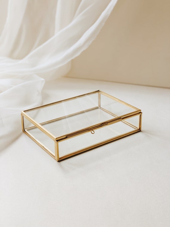 Gold Glass Photo Prints Box Photographer Box 4 X | Etsy