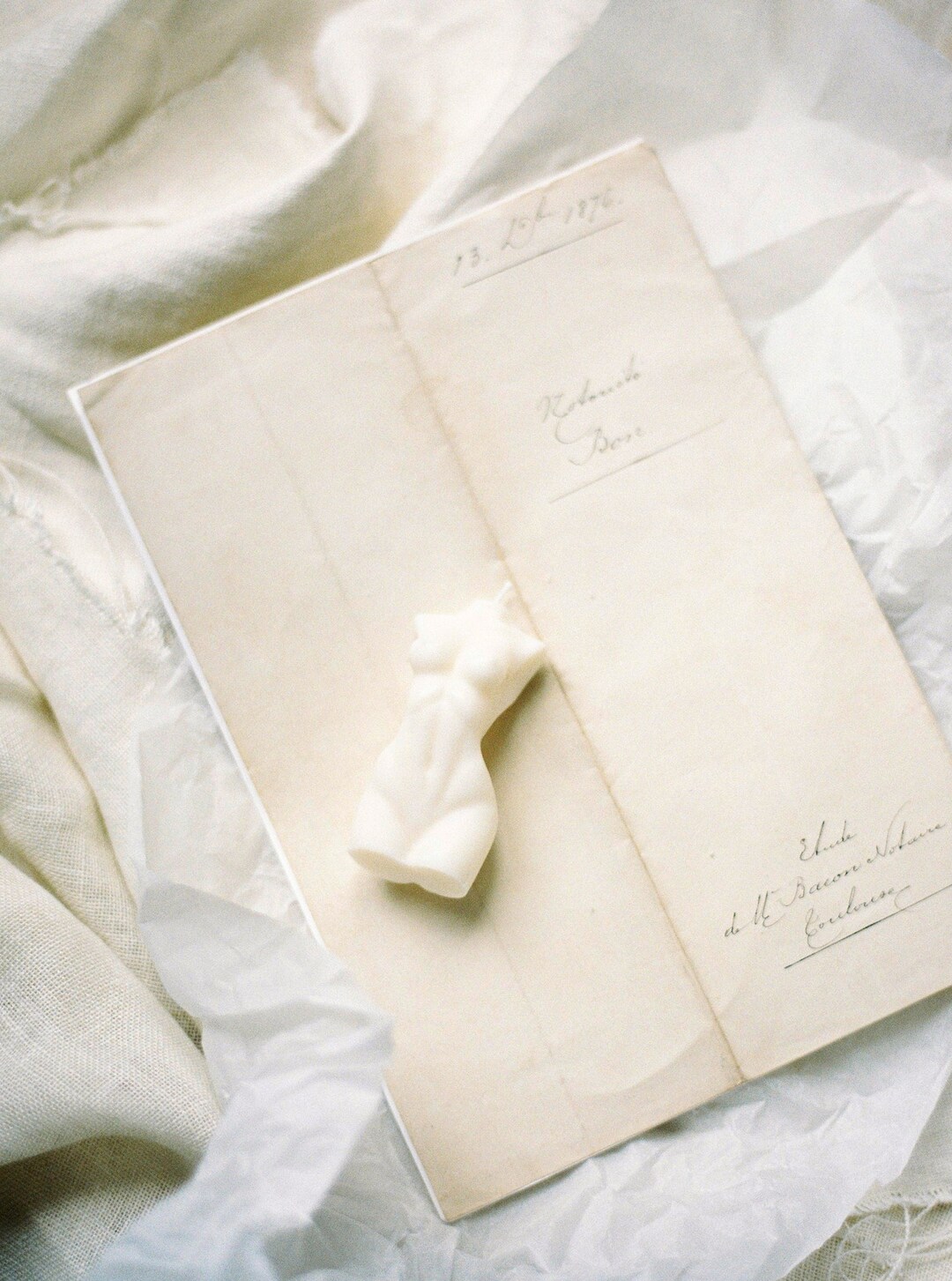 Female Silhouette Vegan Wax Sculptural Candle 12x6/ 4.7x2.3 Female ...