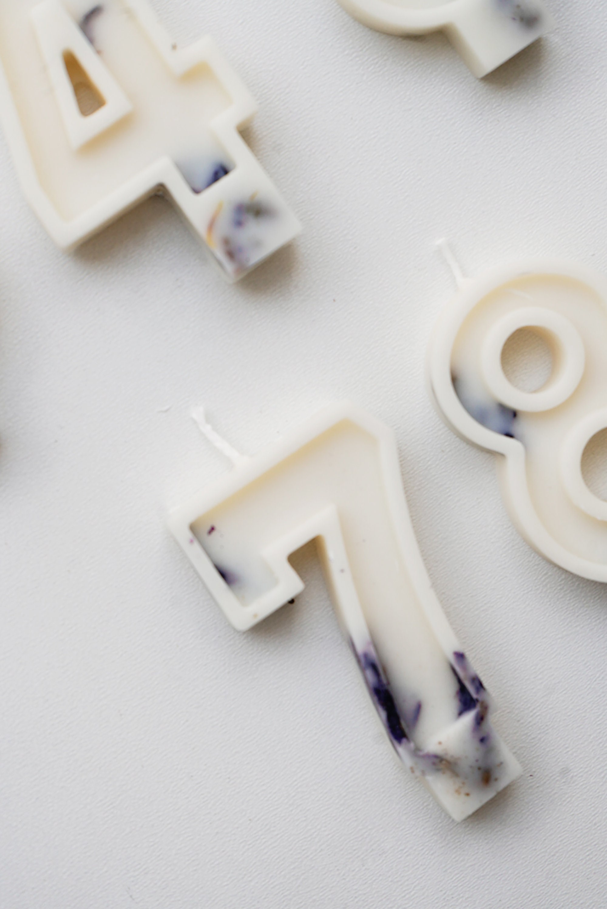 CUSTOM Birthday Number Candles 100% Natural Soy Wax Birthday | Etsy