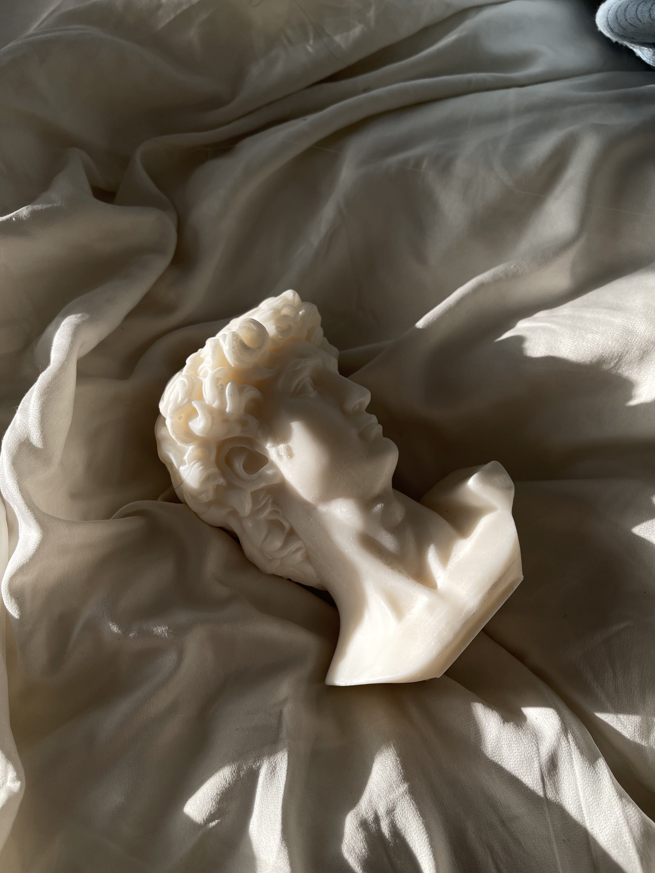 David Bust Candle Statue, David Candle, Greek Sculpture Candle - Etsy