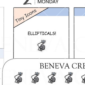Tiny Elliptical Stickers - (TI-057) - Etsy