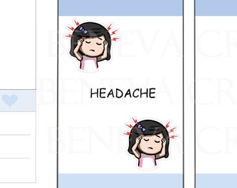Headache // Migraine Trackers set of 20 Item 234 - Etsy