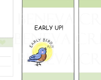 Wake up Stickers - Etsy