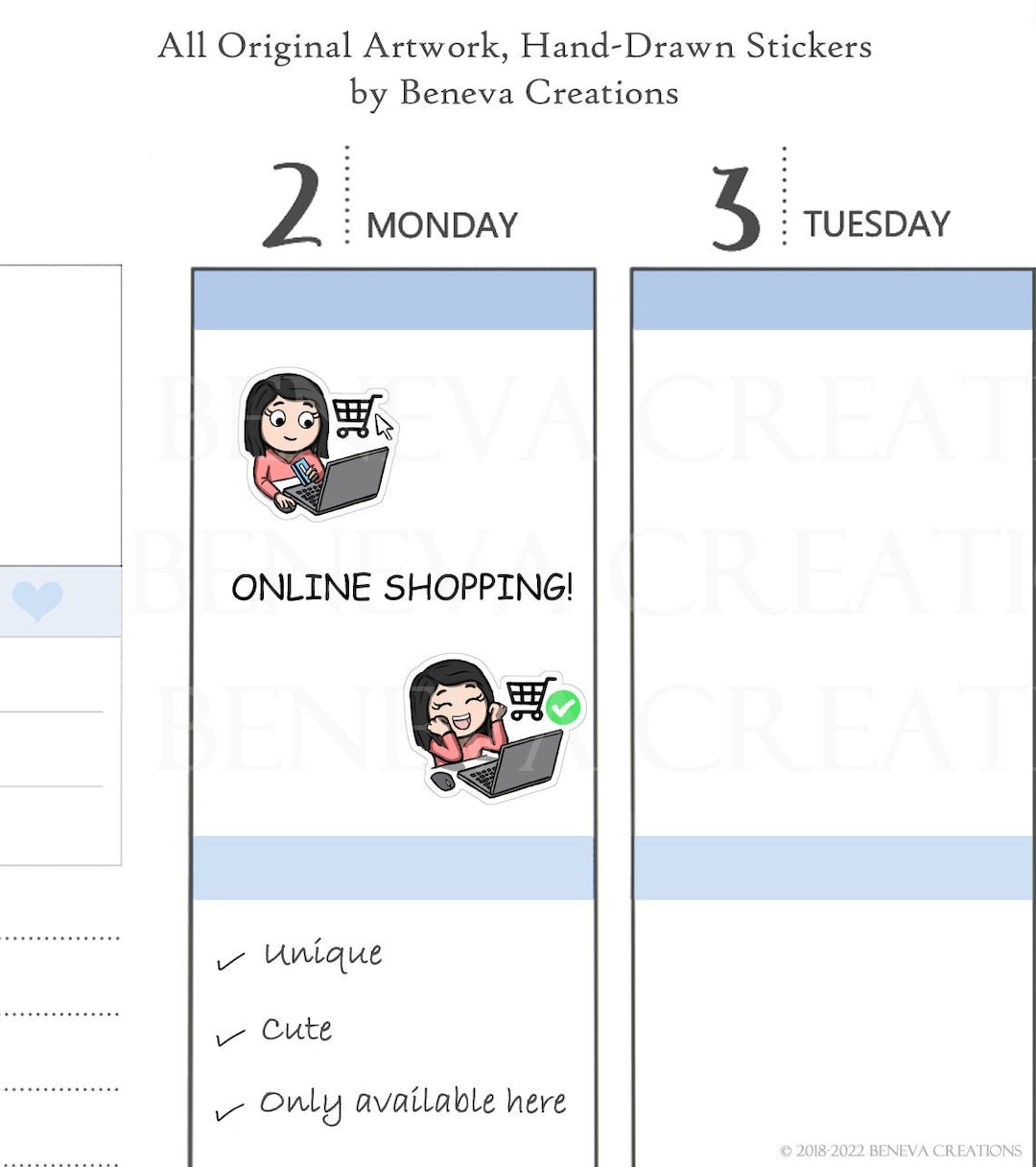 Online Shopping Stickers-shopping Stickers-computer Stickers-retail ...