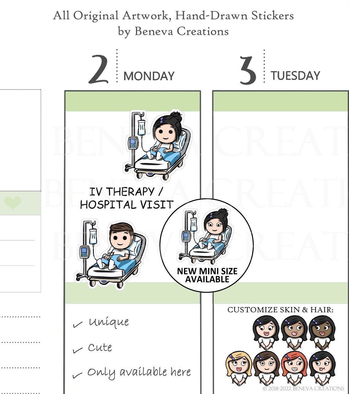 IV Therapy Stickers IV Bag-medical Stickers-hospital - Etsy