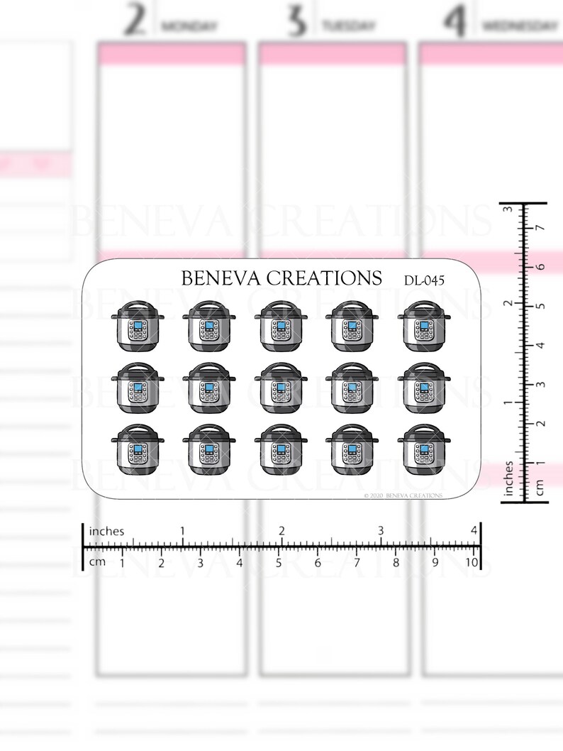 Pressure Cooker Stickers Cooking Stickers Instant Meals - Etsy