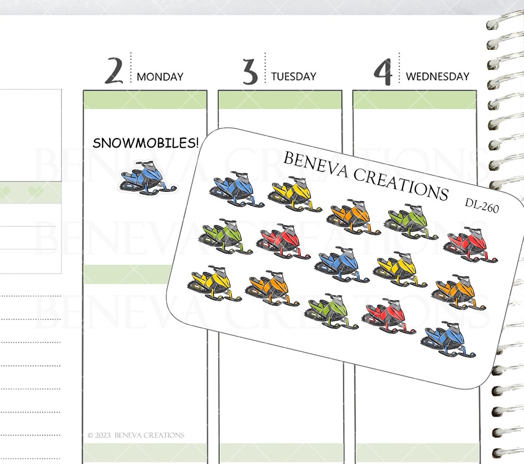 Snowmobile Stickers-snowmobiling-sled Mobile Stickers -sledding ...