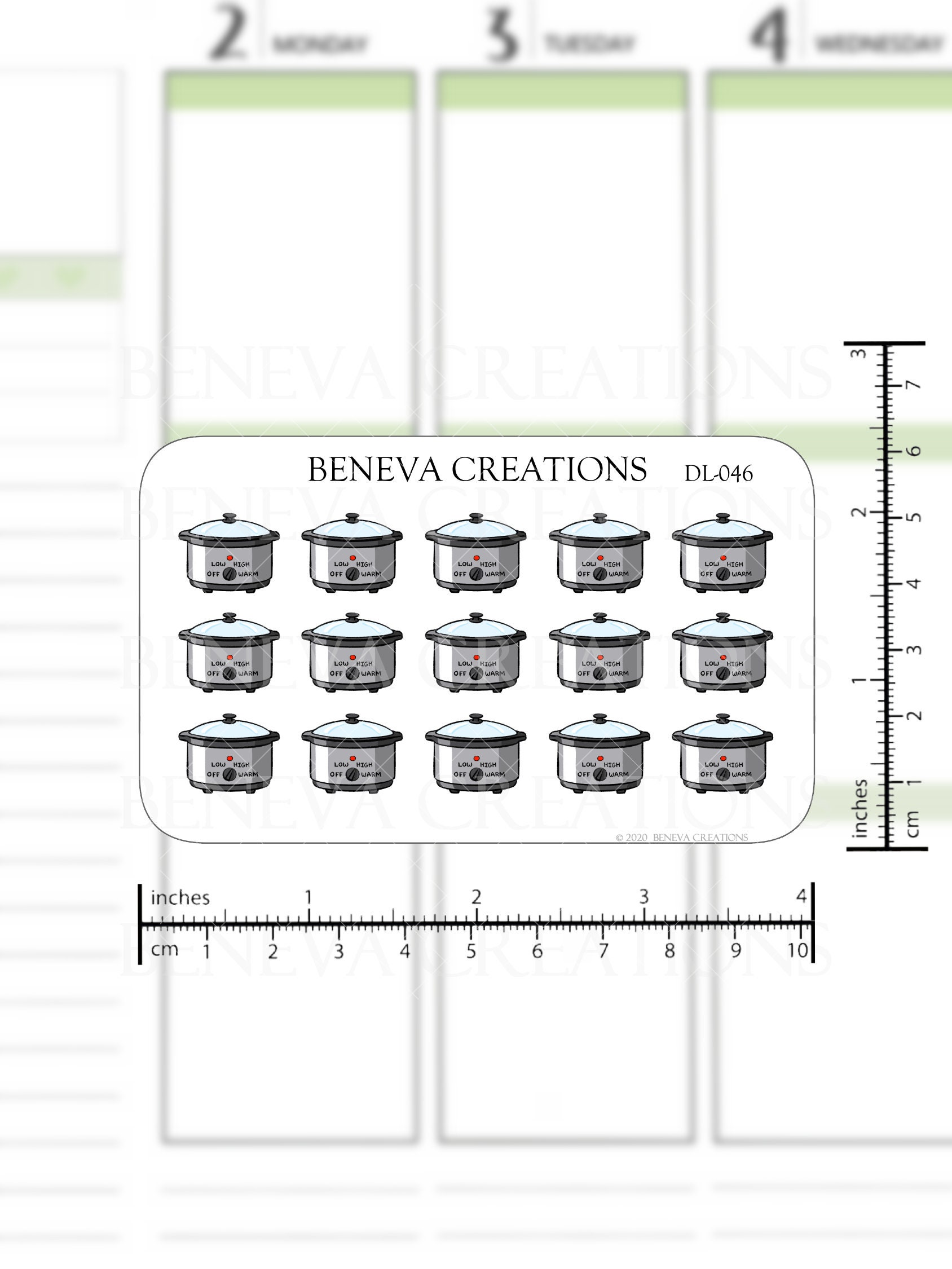 Visual Arts Slow Cooker Stickers Dinner Time Stickers Cooking Pot ...