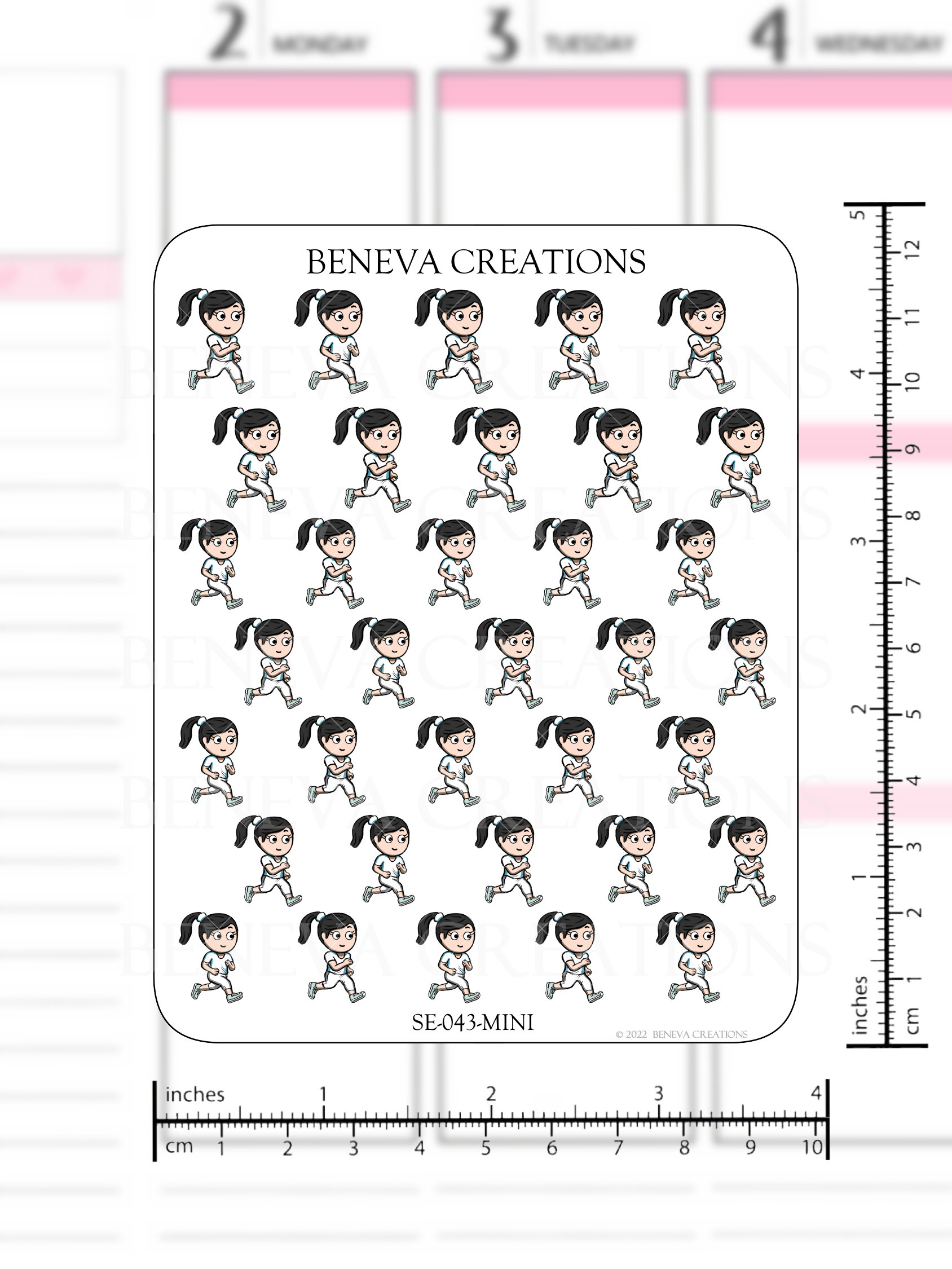 Running Stickers Exercise Stickers Marathon Stickers - Etsy