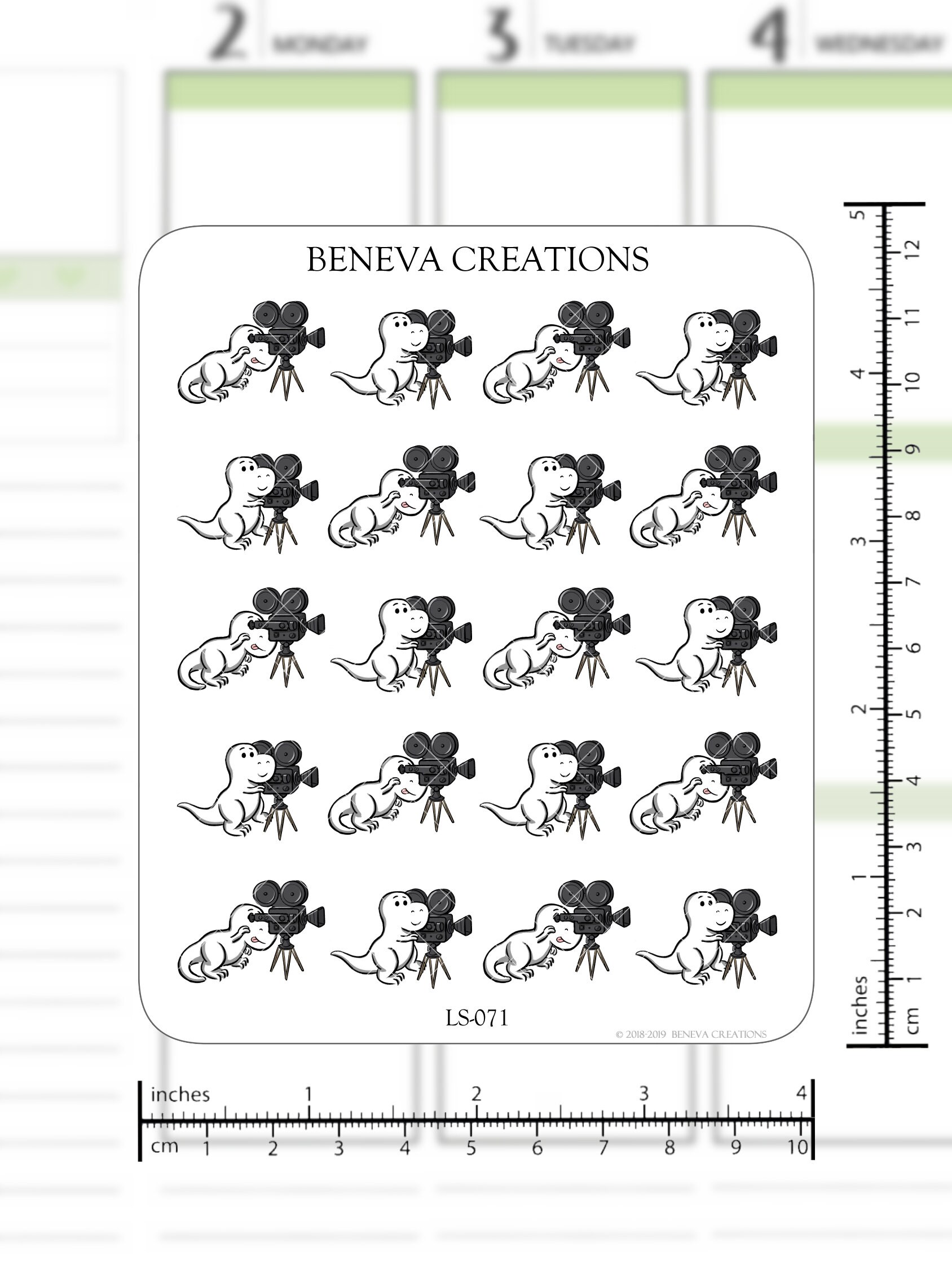 Camera Stickers Camera Man Stickers-camera Equipment Movie | Etsy