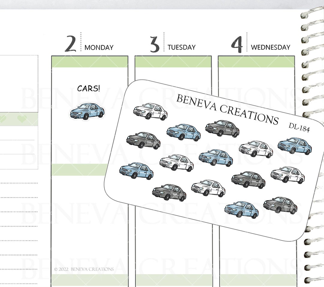 Car Stickers - Car Maintenance Stickers- Driving Stickers- Automobile ...