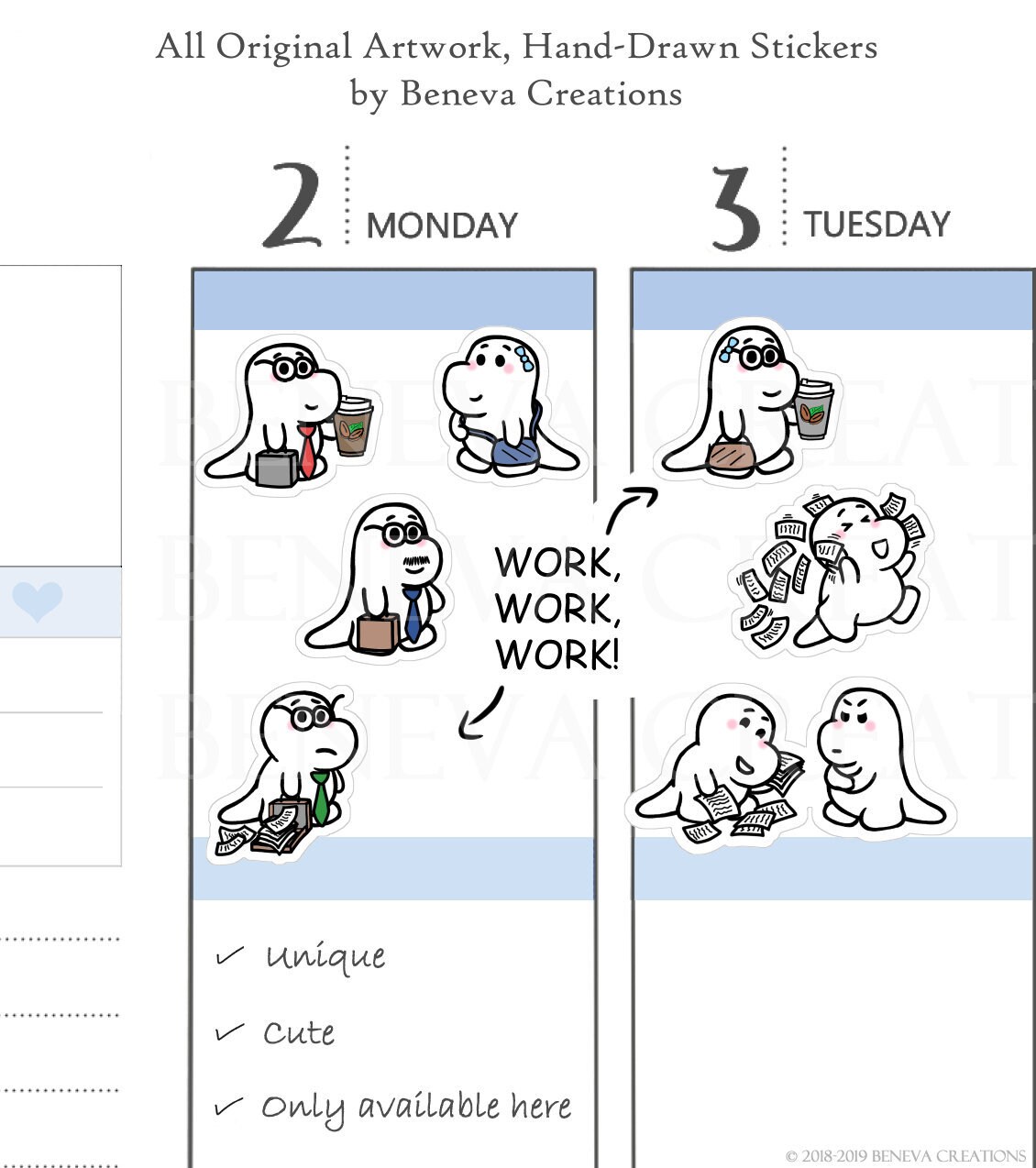 Business Professionals Work Stickers Business Stickers | Etsy