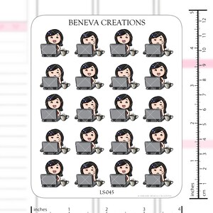 Work Stickers Laptop Stickers computer Stickers coffee Stickers ...