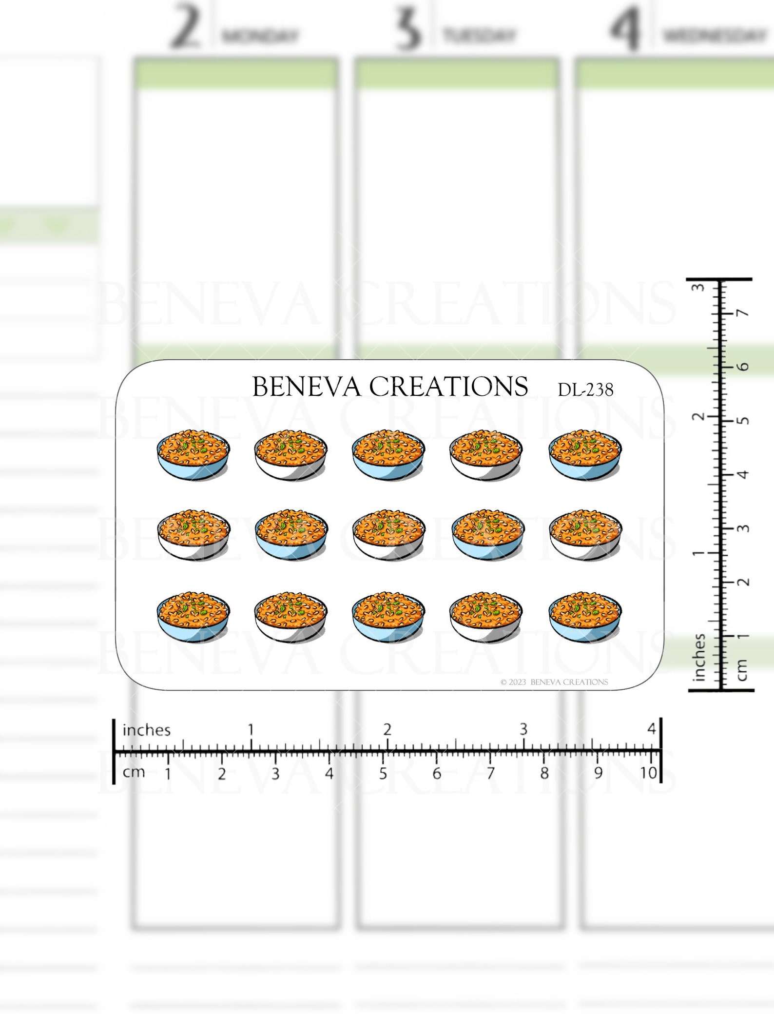 Jollof Rice Stickers -rice Stickers- Food Stickers -dinner Stickers ...