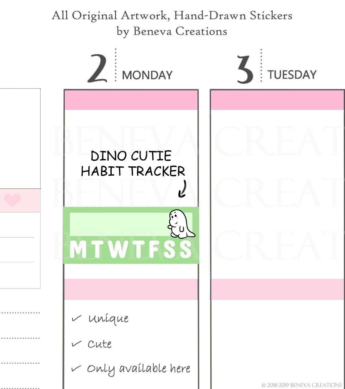 Habit Tracker Stickers-habit Trackers-functional Stickers- Tracker ...