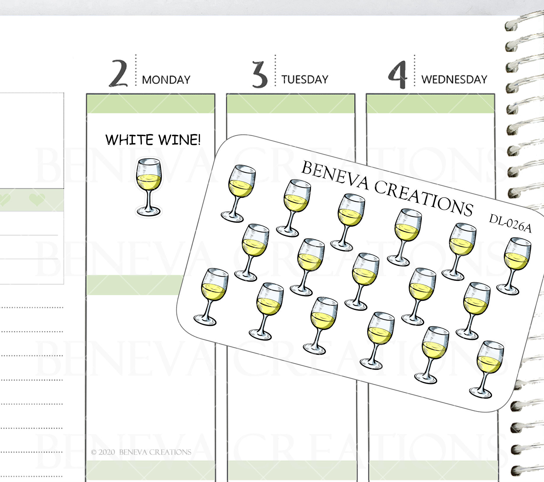 White Wine Stickers Wine Stickers Wine Glasses drink - Etsy Australia