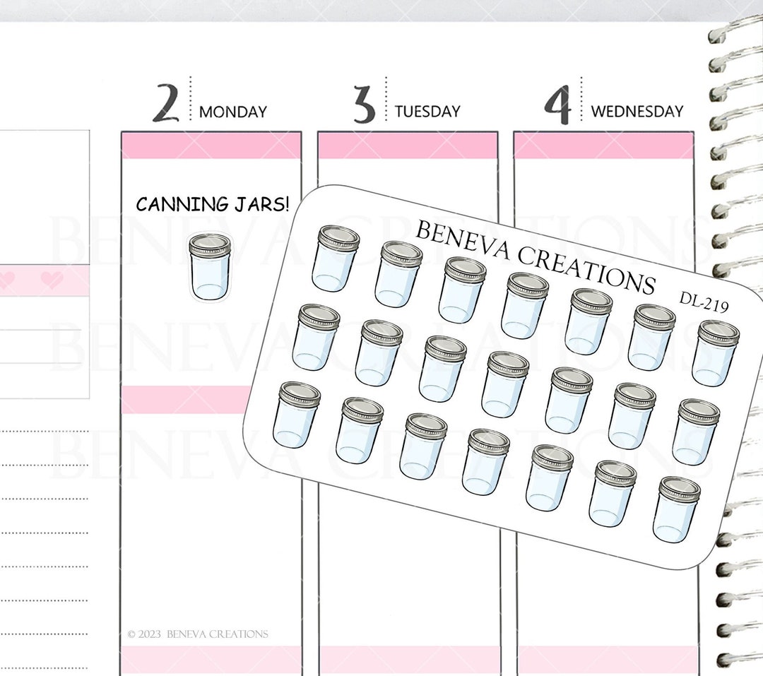 Canning Jar Stickers-canning Stickers-canned Fruit Stickers-canned ...