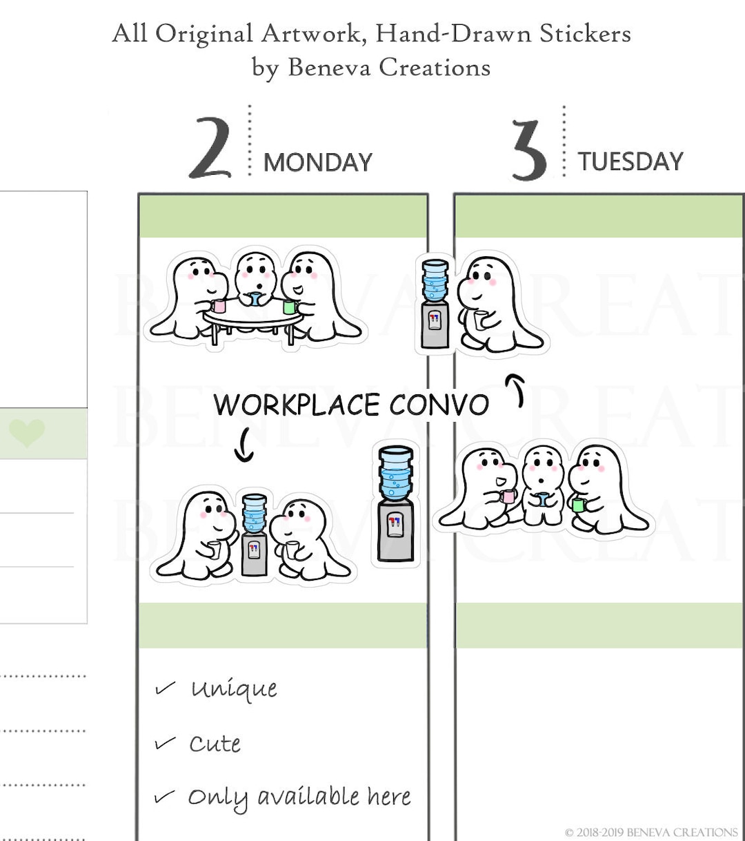 Water Cooler Stickers- Work Stickers - Business Stickers -catching Up ...