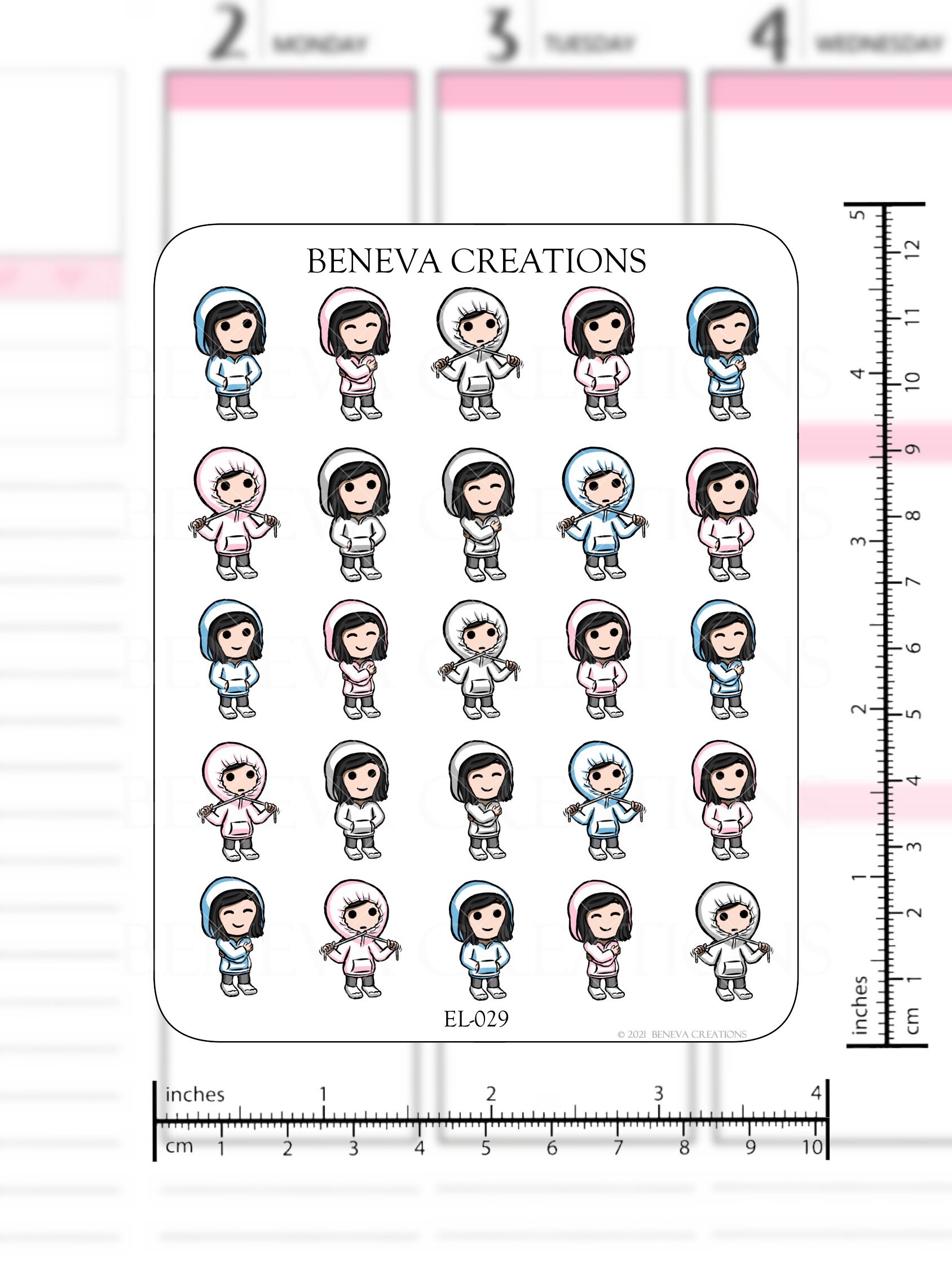 Hoodie Stickers Sweat Shirt Stickers Comfy Stickers - Etsy Ireland