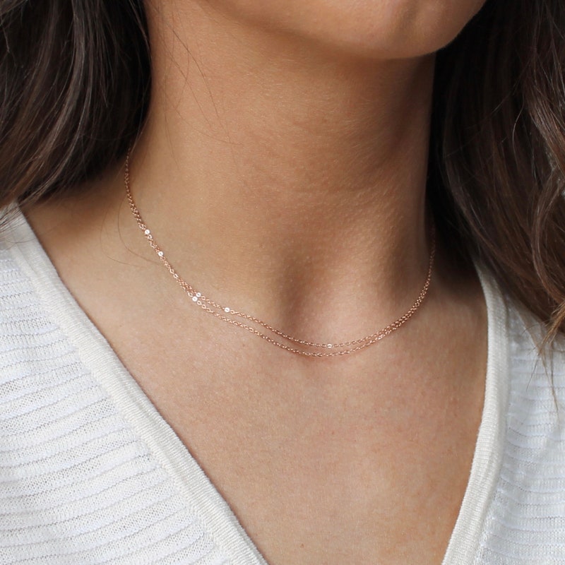 Double Strand Chain - Etsy