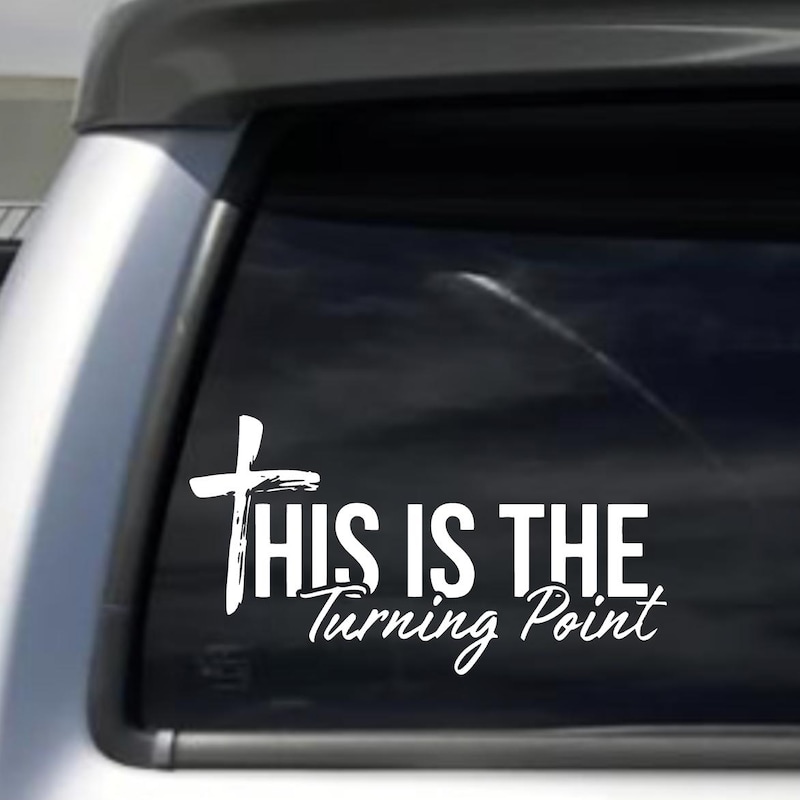 Turning Point Decal - Etsy