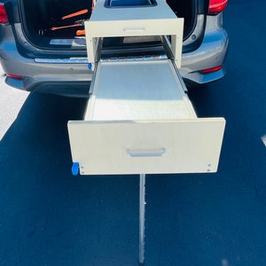 Vehicle Camping Table With Drawer: Overlanding Kitchen System - Etsy