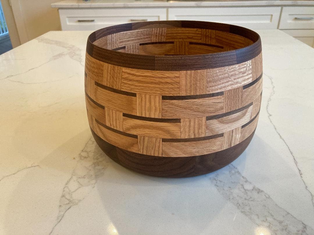 Basket Style Segmented Bowl - Etsy
