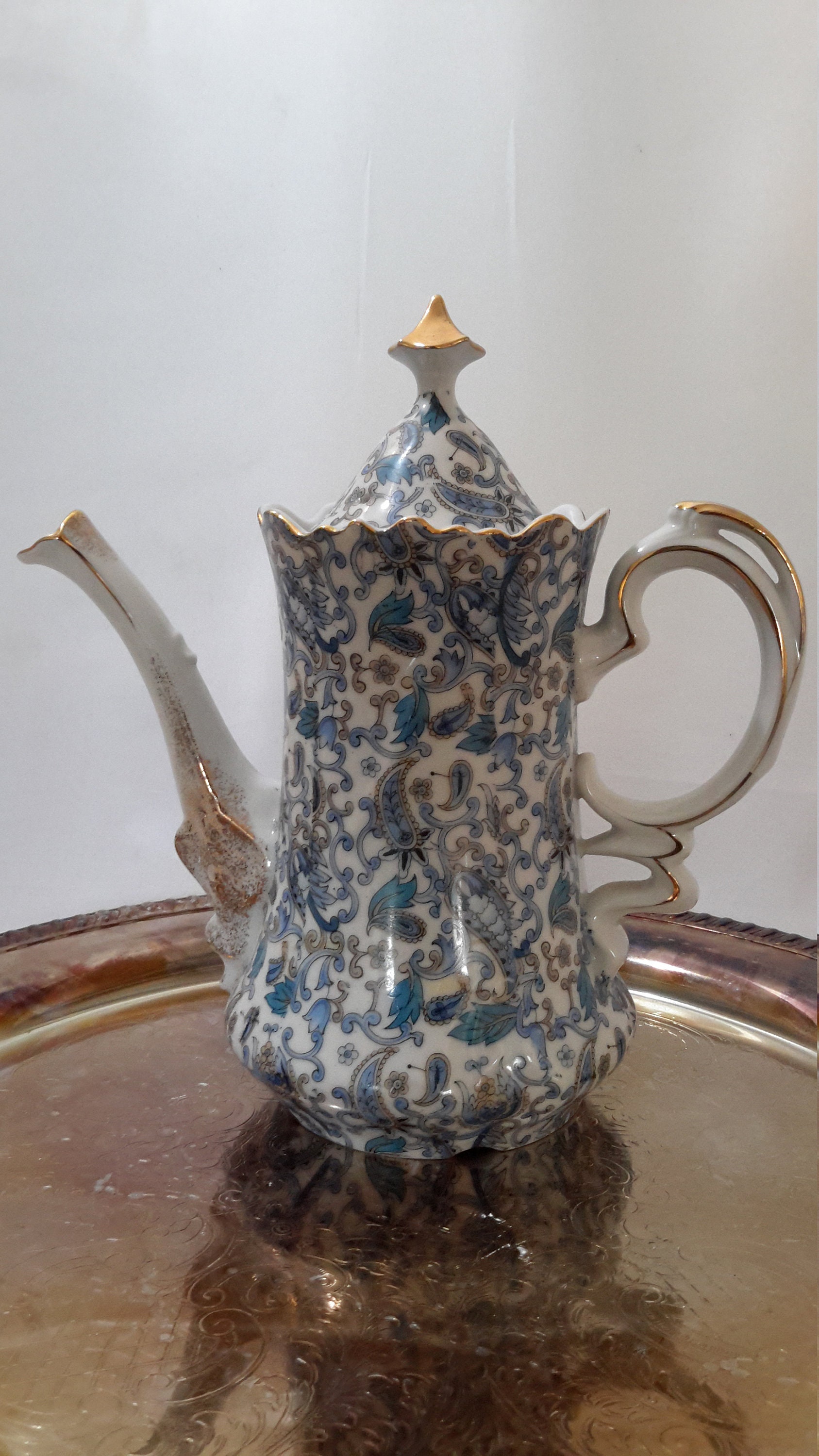 Vintage Coffee Set Victorian Style Coffee Set Lefton China | Etsy