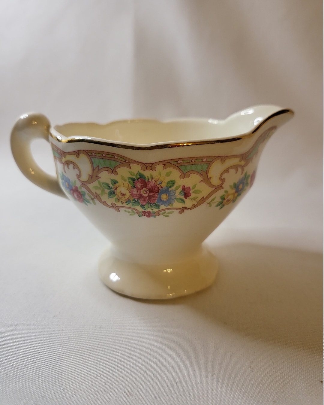 Vintage Mount Clemens Creamer; Mildred Pattern Mount Clemens - Etsy