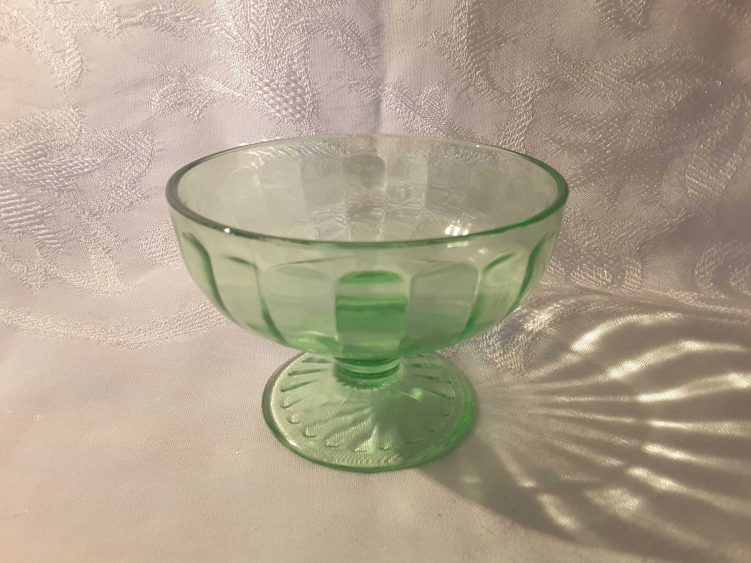 Home & Living 1930 Depression Glass Compote Bowl Kitchen & Dining etna ...