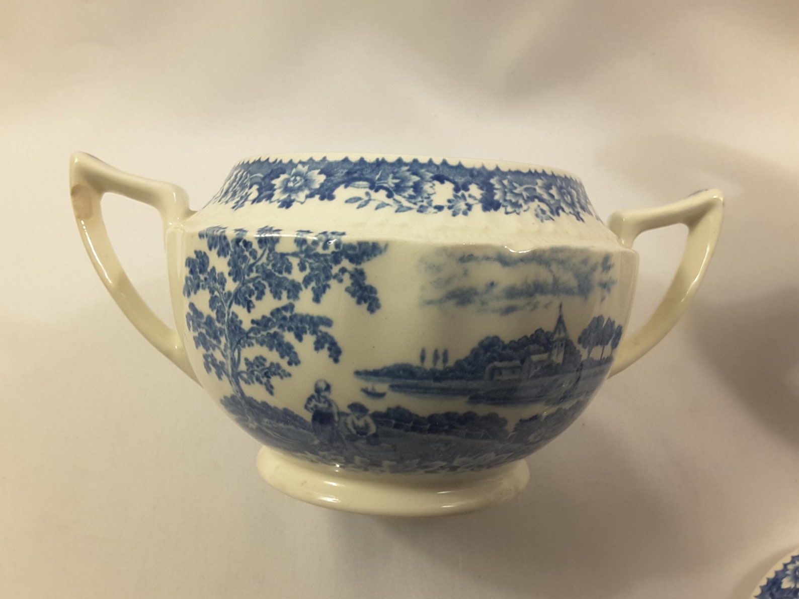 Sugar and Creamer Set by Swinnertons Silverdale Pattern Made - Etsy