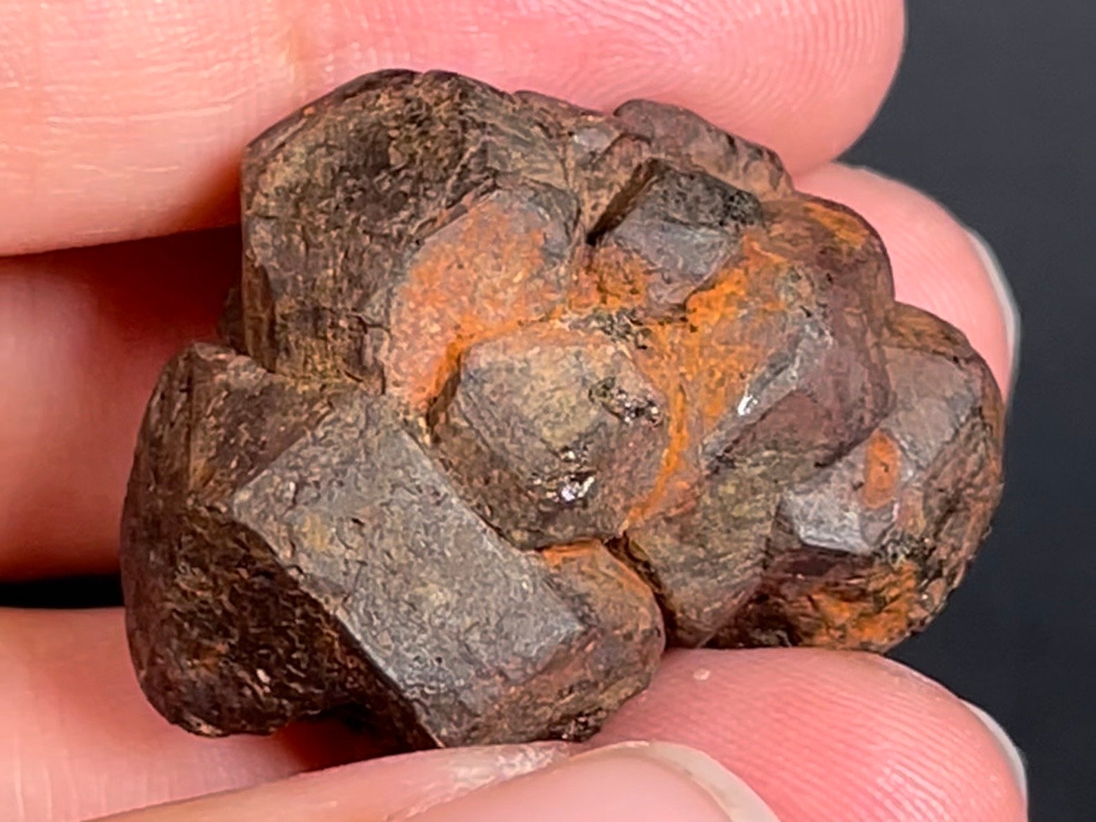 SKELETAL Betafite Cluster • Silver Crater Mine, Bancroft, Ontario ...