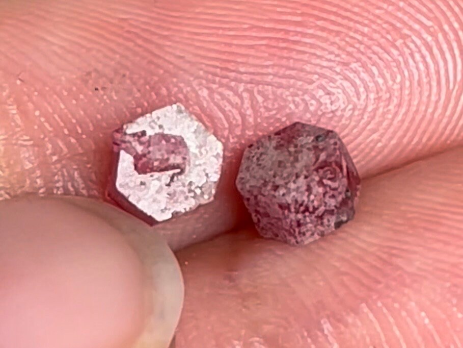 PAIR of TABULAR Red Beryl Ruby Violet Claims, Beaver County, Utah - Etsy