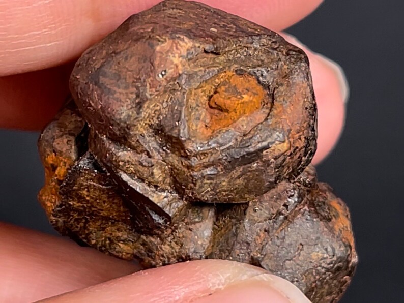 SKELETAL Betafite Cluster • Silver Crater Mine, Bancroft, Ontario ...